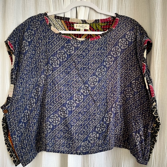 Kantha Bae | Tops | Kantha Bae Wanderlust Crop | Poshmark